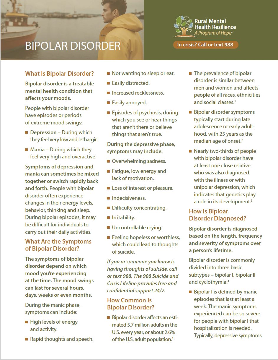 What Is Bipolar Disorder? — Rural Minds